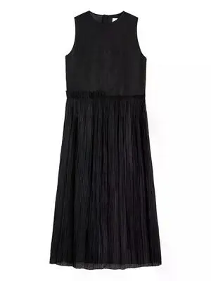 JIL SANDER Pleated Sleeveless Dress