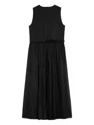 JIL SANDER Pleated Sleeveless Dress