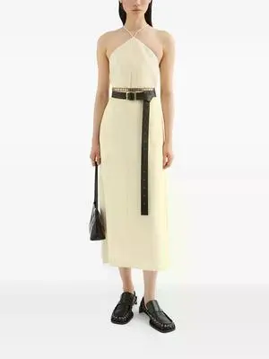 JIL SANDER Halterneck Long Dress