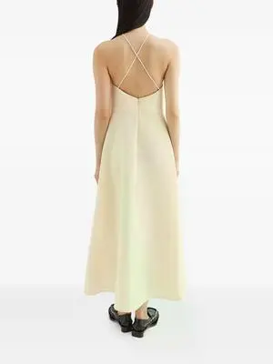 JIL SANDER Halterneck Long Dress