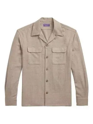 Ralph Lauren Purple Label Check-print Shirt - Neutrals