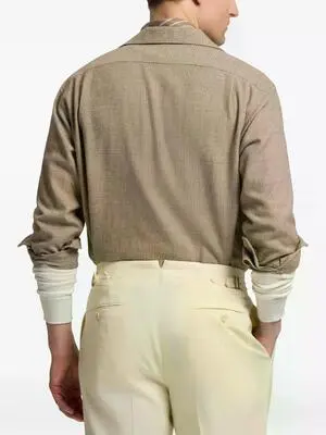 Ralph Lauren Purple Label Check-print Shirt - Neutrals
