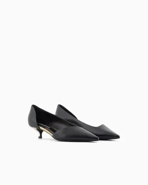 Giorgio Armani D'orsay Court Shoes - Black