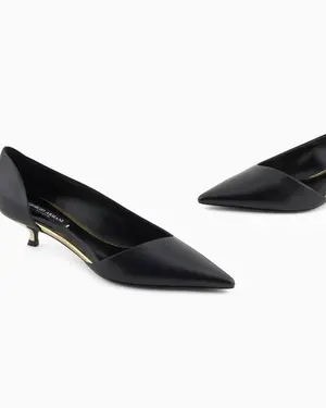 Giorgio Armani D'orsay Court Shoes - Black