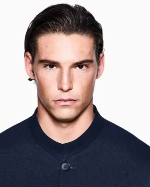 Giorgio Armani Cupro And Viscose Single-breasted Jacket