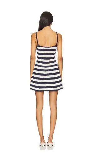 SEROYA Sienna Crochet Mini Dress