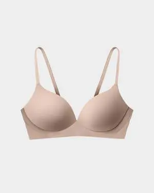 EBY By Rosario Pain Free T-shirt Bra, Seamless - Nude