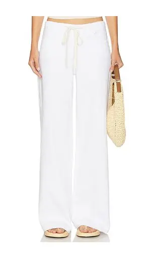 Ag Stella Cinched Wide Leg - White