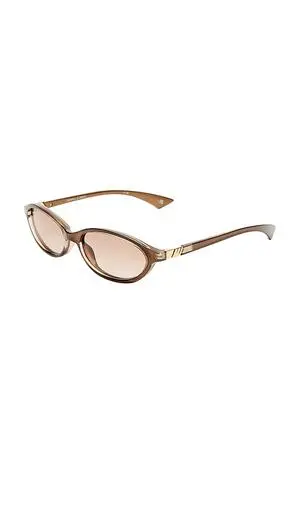 Le Specs Duskfall Sunglasses - Pearl Chocolate & Warm Smoke Grad
