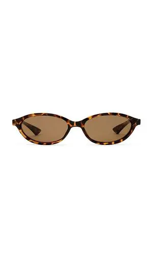 Le Specs Duskfall Sunglasses Tort & Brown Mono