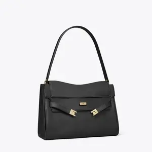 Tory Burch Lee Radziwill Large Shoulder Bag - Black