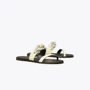 Tory Burch Jessa Two-strap Sandal - Soft Custard