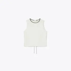 Tory Burch Viscose Linen Shell Top