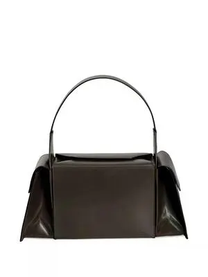 MERRYL TIELMAN Barbara Leather Shoulder Bag - Brown
