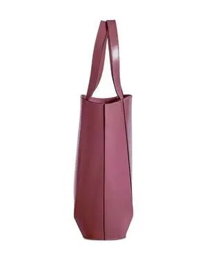 MERRYL TIELMAN Hans Leather Tote Bag - Purple