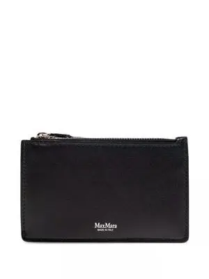Max Mara Leather Zip Pouch