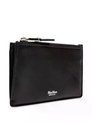 Max Mara Leather Zip Pouch