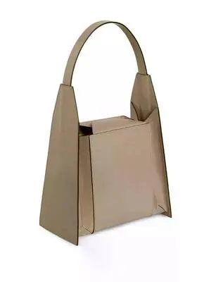 MERRYL TIELMAN Angelo Leather Tote Bag - Neutrals