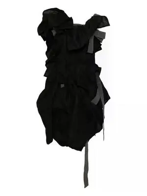 Yohji Yamamoto Gathered Cocktail Dresses