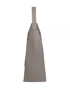 MERRYL TIELMAN Angelo Leather Tote Bag - Grey