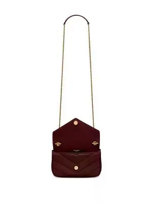 Saint Laurent Mini Loulou Shoulder Bag - Red