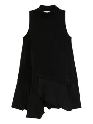 JW Anderson Ruffle-hem Mini Dress