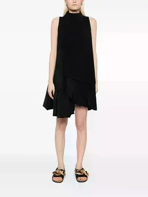JW Anderson Ruffle-hem Mini Dress