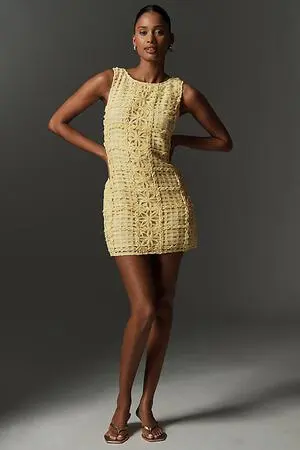 Endless Rose Sleeveless Lace Mini Dress