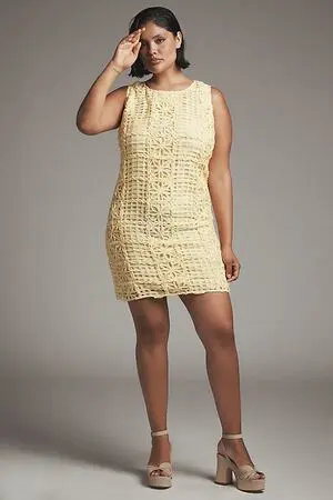 Endless Rose Sleeveless Lace Mini Dress