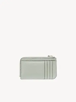 Chloé Alphabet Wallet In Grained Leather