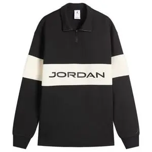 JORDAN Air Jordan Golf Half Zip Top Black/dark Shadow