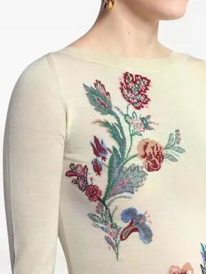 Etro Floral-jacquard Sweater