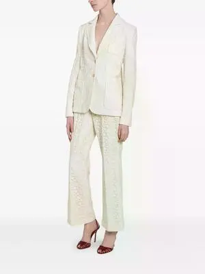 Giambattista Valli Daisy Macramé Blazer
