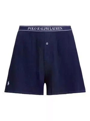 Polo Ralph Lauren Logo-waistband Pyjama Shorts