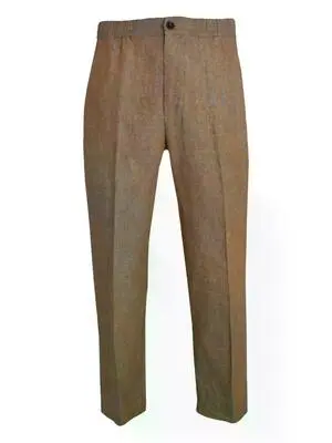 Altea Elasticated-waist Linen Trousers