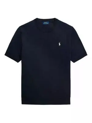 Polo Ralph Lauren Crew-neck Cotton Sweater - Blue
