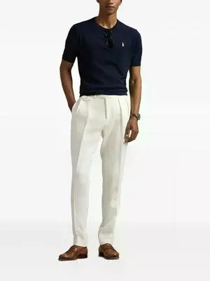 Polo Ralph Lauren Crew-neck Cotton Sweater - Blue