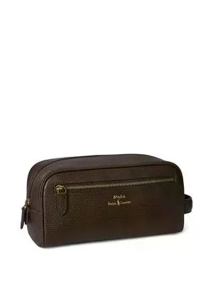 Polo Ralph Lauren Pebbled-leather Wash Bag
