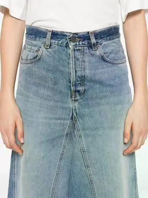 HAIKURE Stacy Denim Midi Skirt