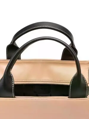 Dkny Logo-embroidered Tote Bag - Neutrals