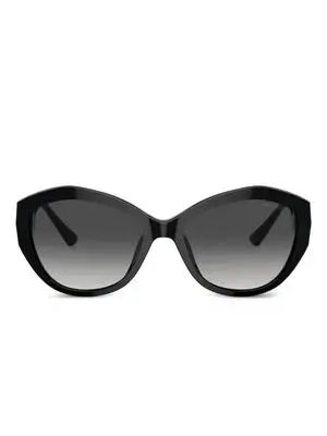JIMMY CHOO Geometric-frame Sunglasses - Black