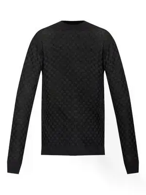 Giorgio Armani Textured Knit Sweater