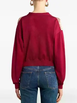 Etro Paisley Panelled Cardigan