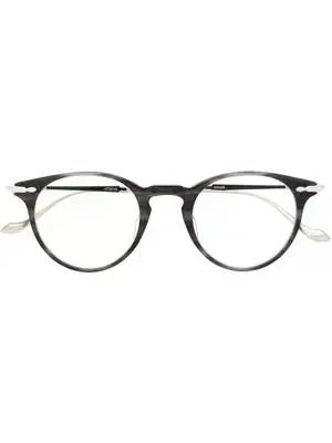 Matsuda Round-frame Glasses - Black