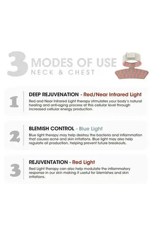 FRINGE Red Light Therapy Neck Mask
