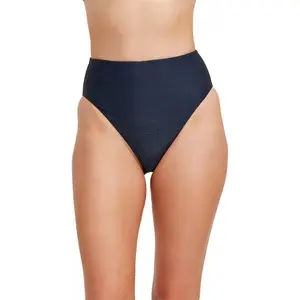 LUMA GOTTEX High Waist Bikini Bottom - Midnight Blue