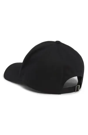 Moncler Logo Baseball Cap - Black