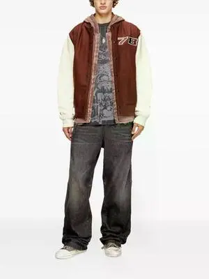 DIESEL® Wool-blend Varsity Jacket