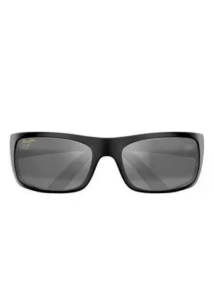 Maui Jim Rectangle-frame Sunglasses - Black