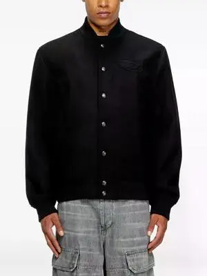 DIESEL® Embroidered Logo Bomber Jacket